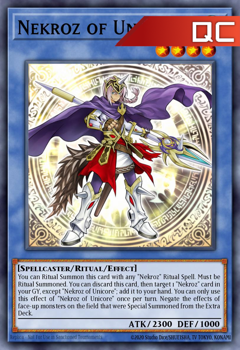 Nekroz of Unicore - RA03-EN262 - 1st Edition - Quarter Century Secret – Teroy's Cards