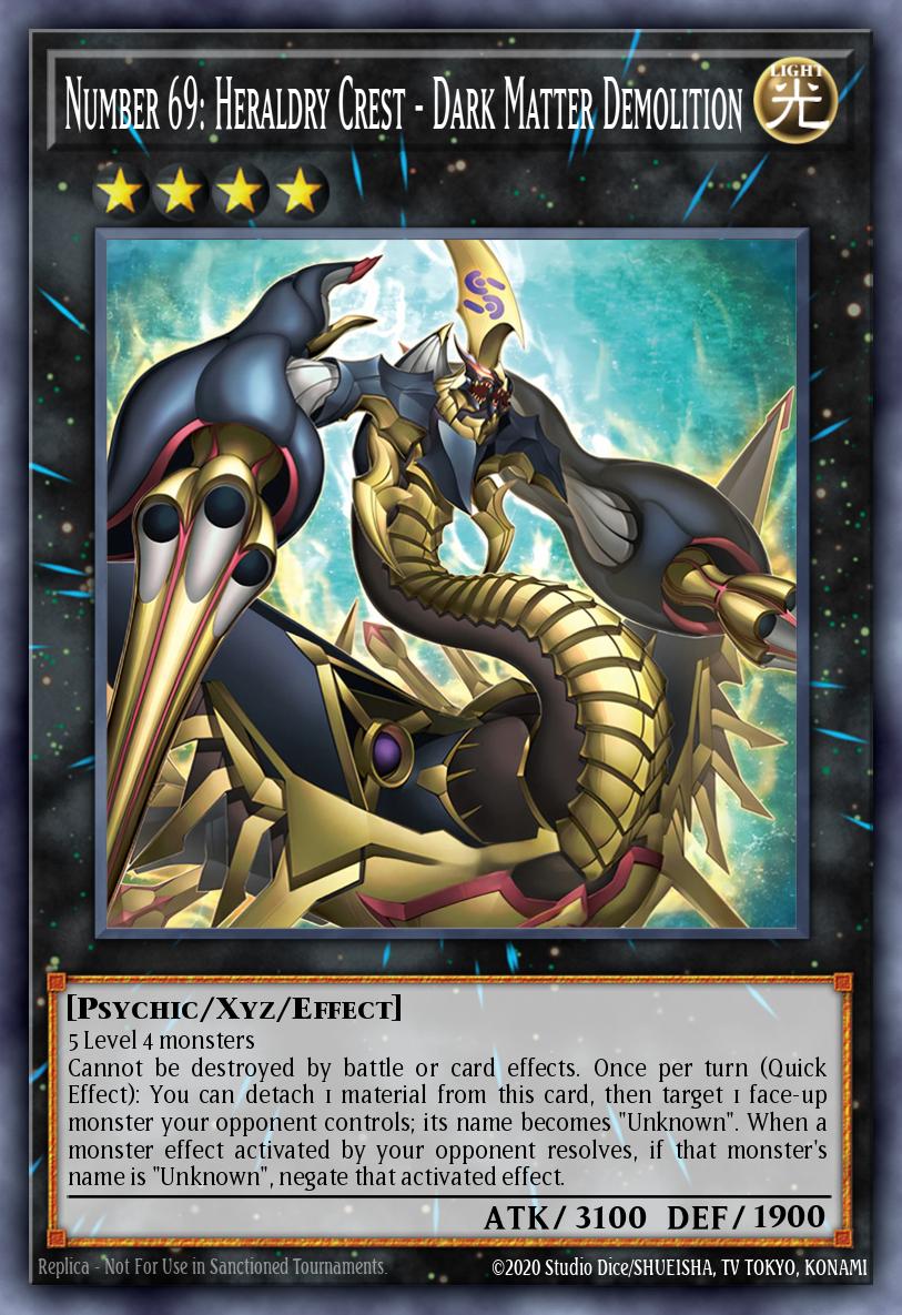 Number 69: Heraldry Crest – Dark Matter Demolition - ALIN-EN046 - 1st ...