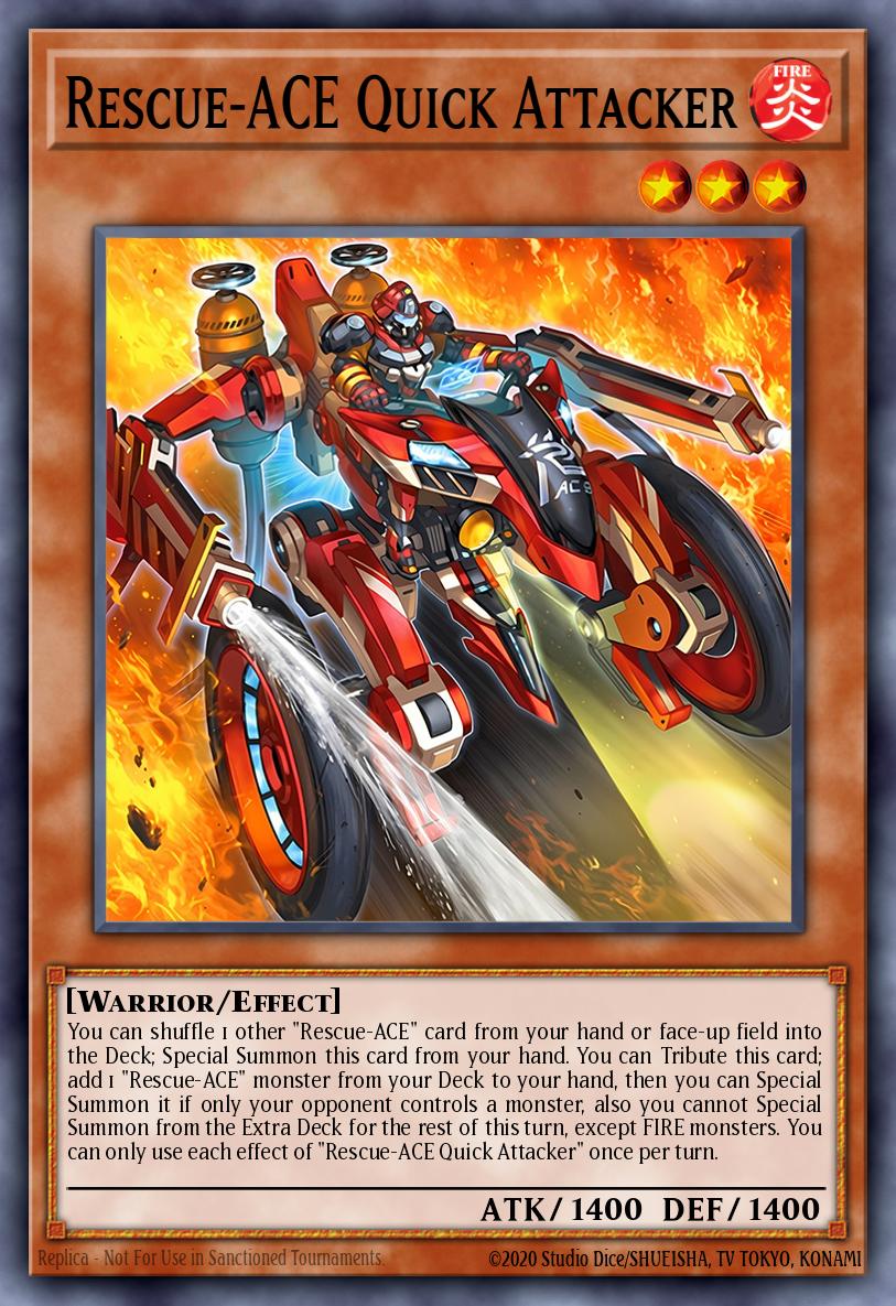 Rescue-ACE Quick Attacker - BPRO-EN023 - 1st Edition - Ultra Rare ...