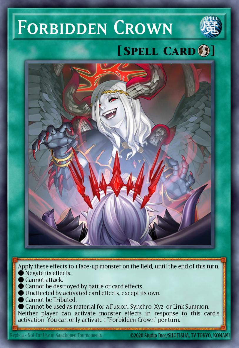 Forbidden Crown - BPRO-EN067 - 1st Edition - Secret Rare – Teroy's Cards