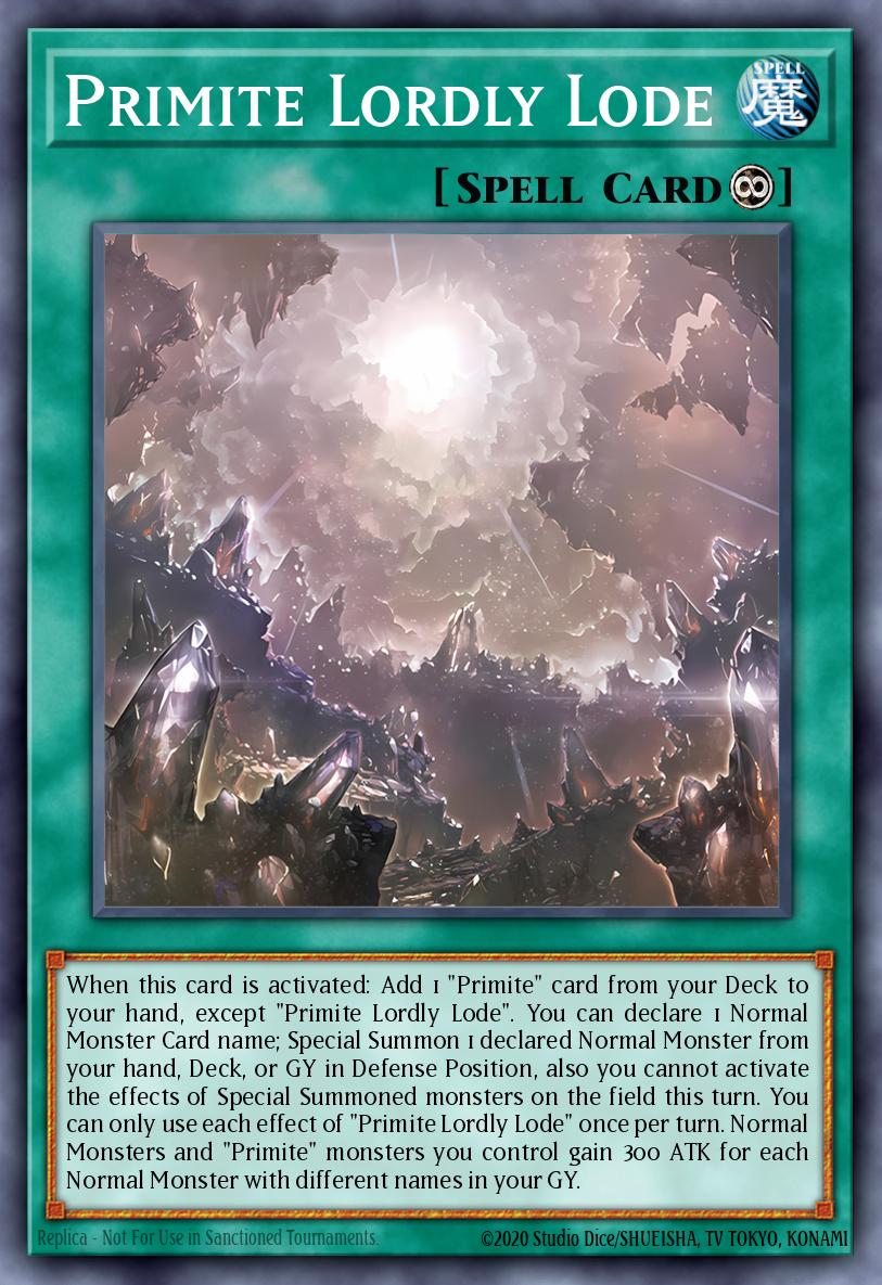 Primite Lordly Lode - MP25-EN114 - 1st Edition - Prismatic Secret Rare ...
