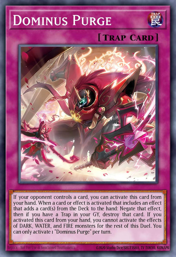 Dominus Purge - MP25-EN095 - 1st Edition - Prismatic Secret Rare ...
