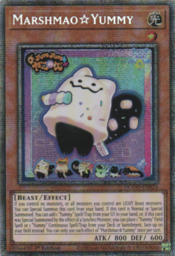 Marshmao?Yummy - DOOD-EN024 - 1st Edition - Starlight Rare – Teroy's Cards