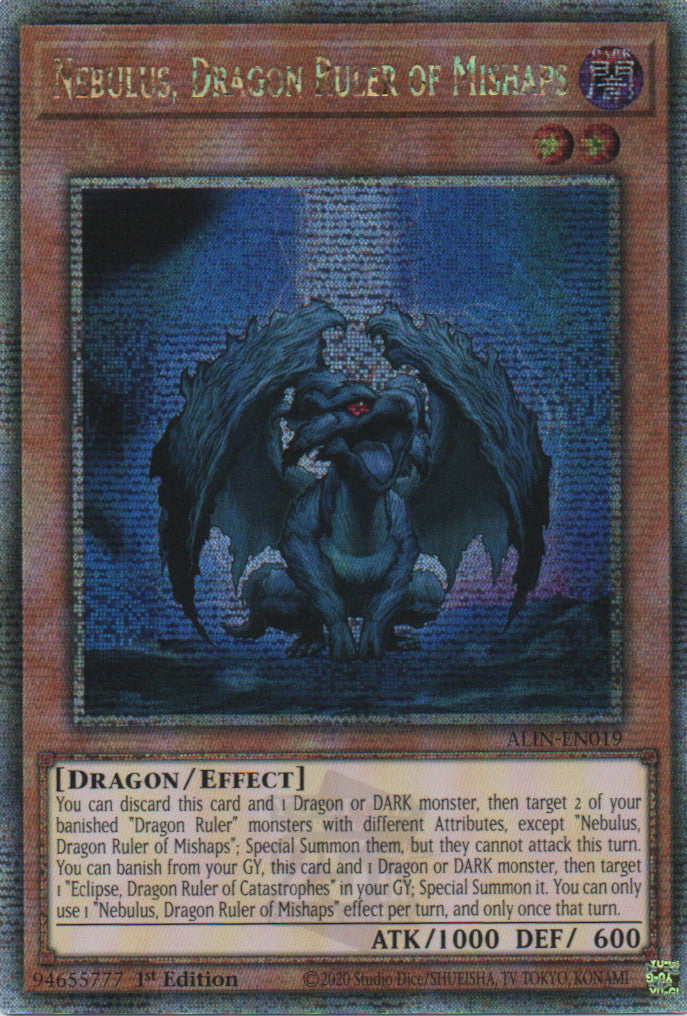 Nebulus, Dragon Ruler of Mishaps - ALIN-EN019 - 1st Edition - Quarter ...