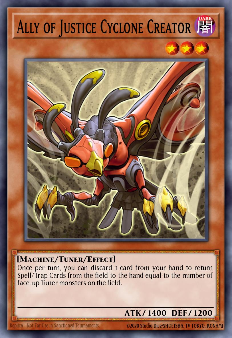 Ally of Justice Cyclone Creator - PHRE-EN056 - 1st Edition - Rare ...